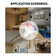 Tuya WiFi Smart LED Bulb GU10, RGB+CCT Adjustable, Voice Control with ...