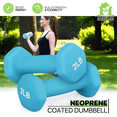 Magshion Neoprene Coated Hex Dumbbells 2 lbs Set, Anti-Roll Fitness ...