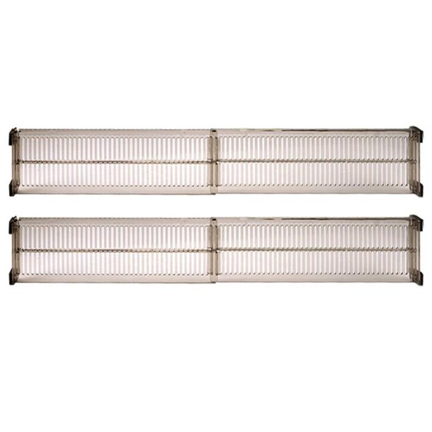 2 Piece Adjustable Drawer Storage Partition Divider, 11-20inch Drawer ...