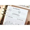 Goal Planner Inserts for A5 Planners - Walmart.com