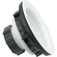 Avalon 4 Inch ABS Plastic Kitchen Sink Strainer with Removable Assembly ...