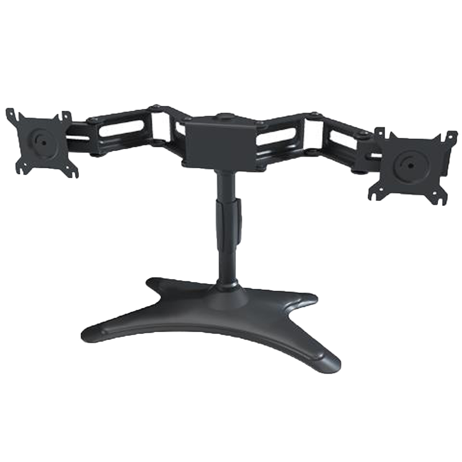 DoubleSight Dual Monitor Flex Stand, Black - Walmart.com
