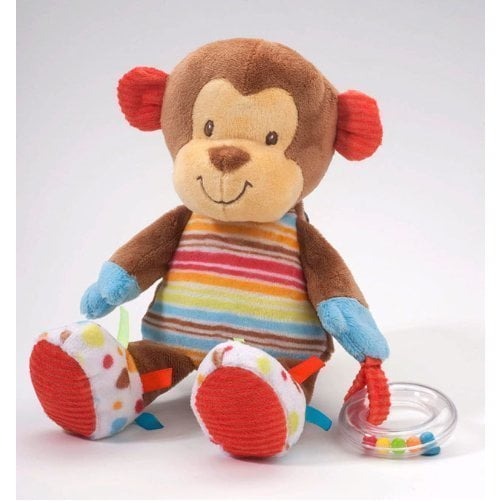 Paly Tivity Monkey Cuddle Pal 10" by Douglas Cuddle Toys - Walmart.com