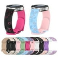Double Color Silicone Straps Washable Bracelets Waterproof Belt For ...