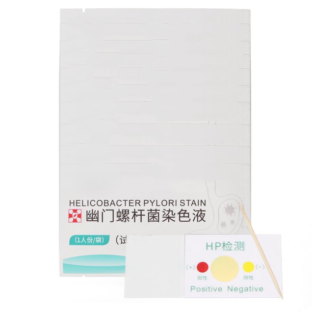 Tiras de prueba de salud intestinal, 10 piezas Prueba de Helicobacter ...