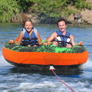SHINPT Towable Tubes for Boating 2 Person, Water Tubes for Boats to ...