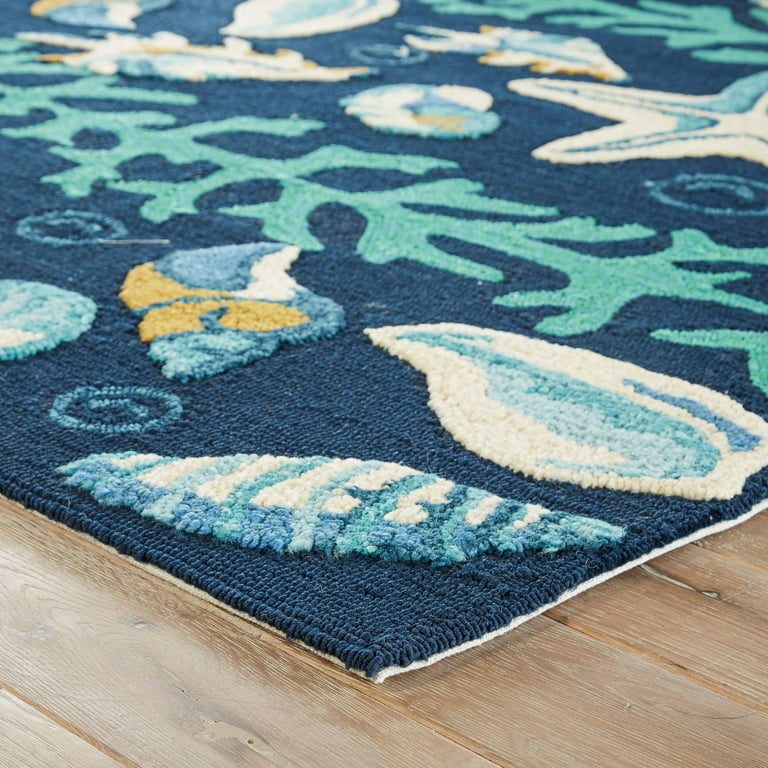 Seashell Rugs Walmart