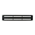 Vericom VGS Unshielded Modular Patch Panel with Labels, Unloaded (48 ...