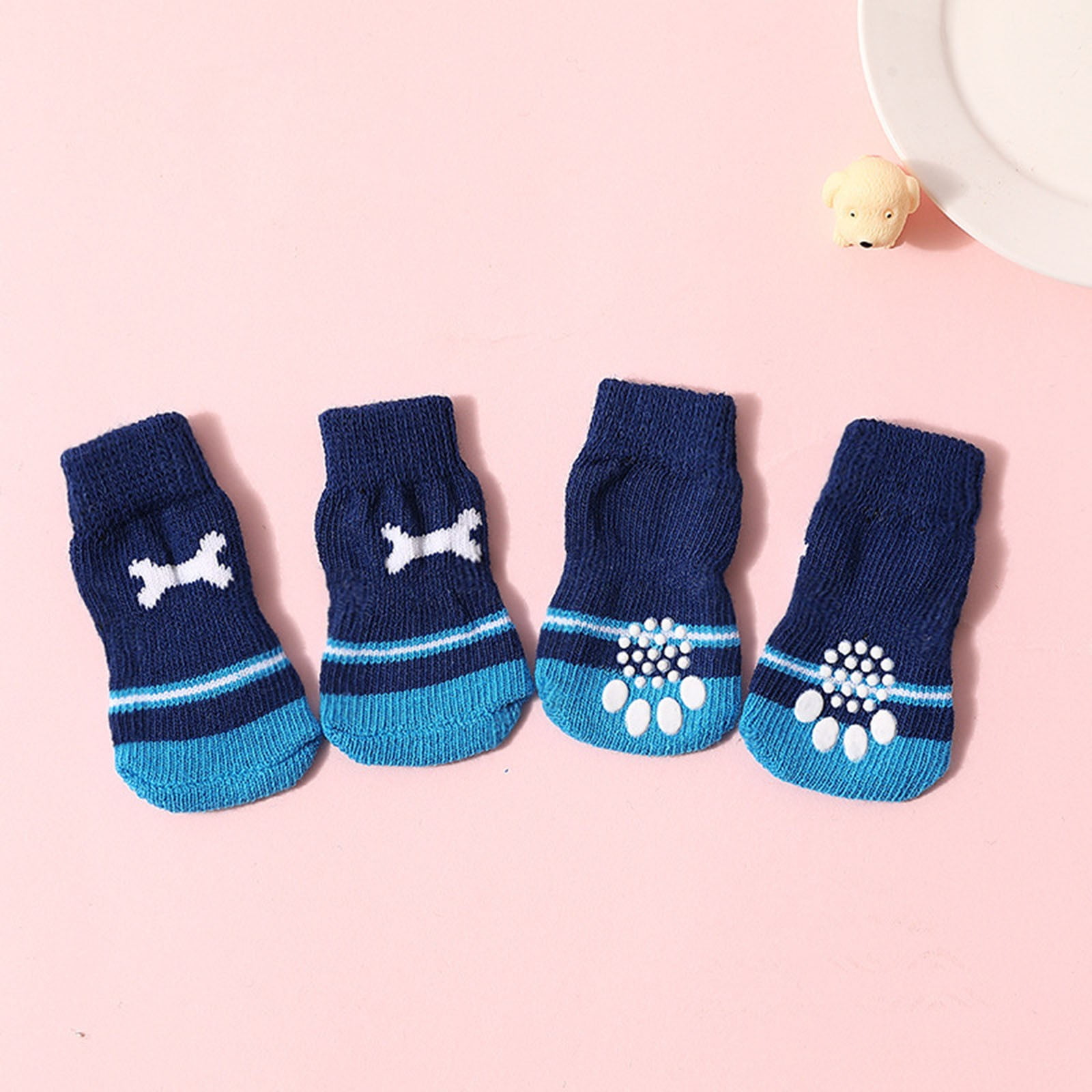 Click here for Wifklsiipg Pet Socks Non Bottom Puppy Dog Socks Do... prices