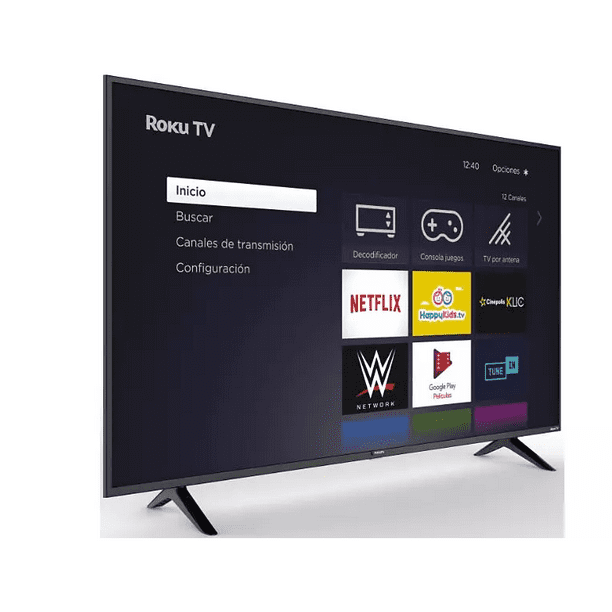 Pantalla PHILIPS 50PFL5765/F8 50" Pulgadas LED 4K UHD Roku Smart TV ...