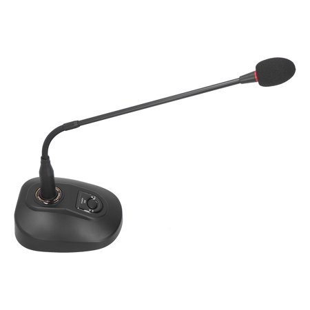 Domqga Wired Gooseneck MicroPhone Desktop Conference Cardioid Pointing ...