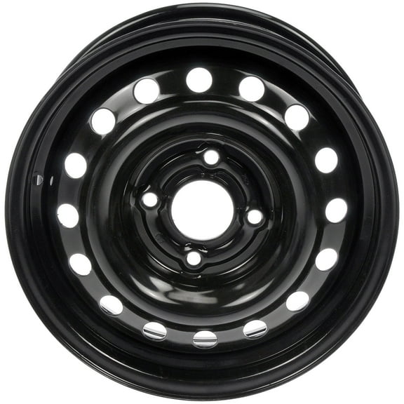 Dorman 939-252 Steel 15" Wheel Rim 15 x 6-inch 4-Lug Black, for ...