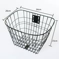 Handlebar Basket Basket Bike Frame Basket Large Capacity Bike Front ...