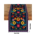 Altar Use Dia De Los Muertos Table Runner, Fine Sugar Skull Pattern ...