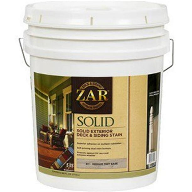 UGL ZAR 81115 5 gal Medium Tint Base Solid Color Deck Stain - Walmart.ca