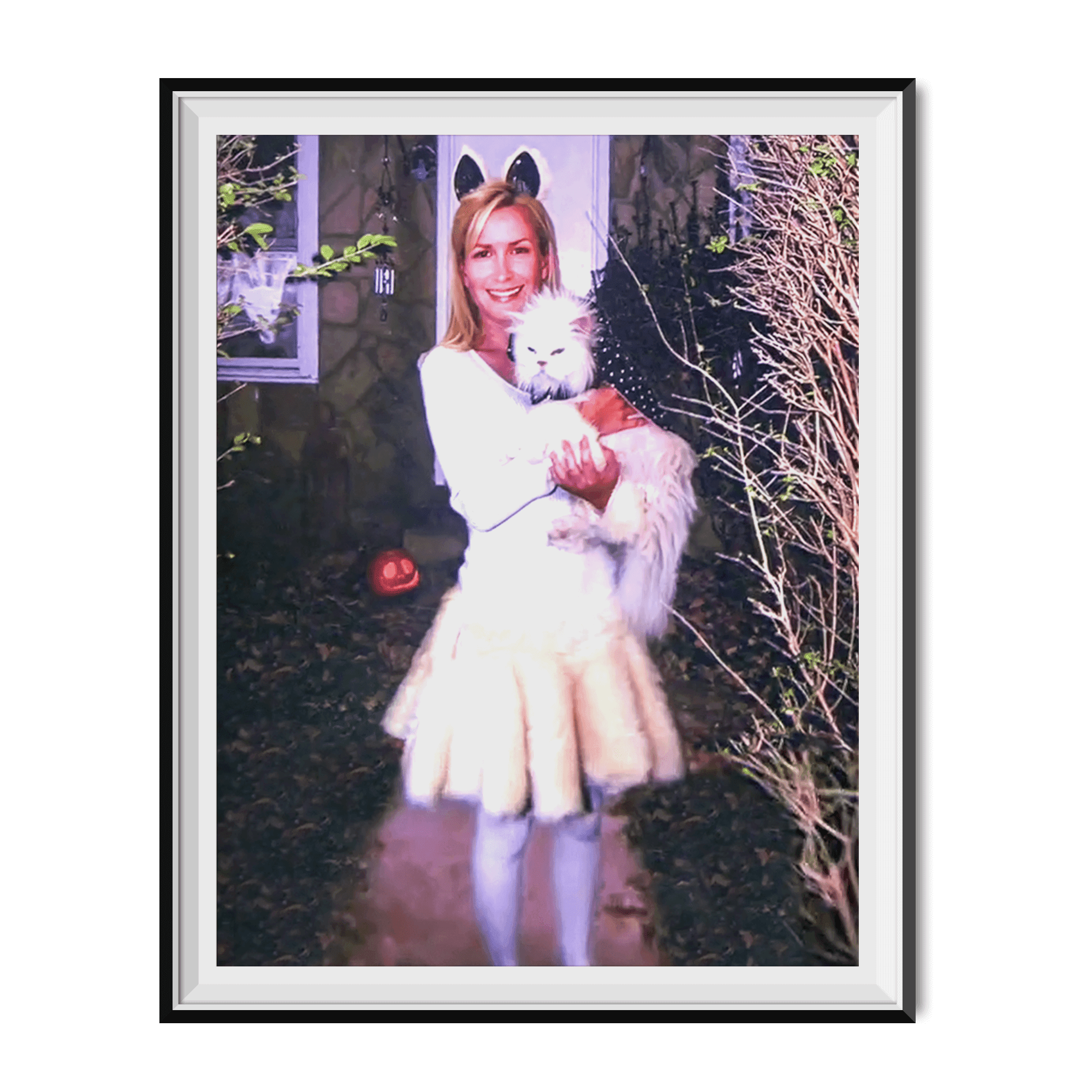 Couple Of Kittens Photo Angela Martin Sprinkles The Office TV Dunder Mifflin Cat - Walmart.com