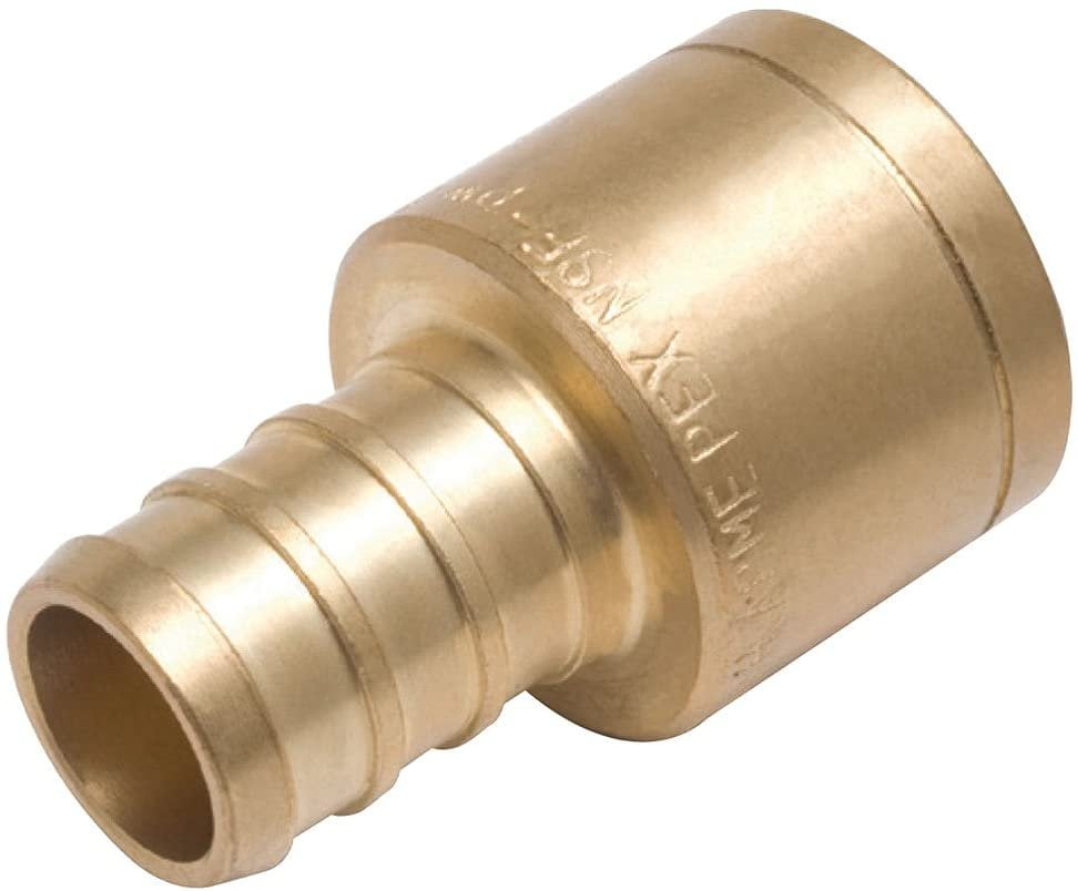 SharkBite UC606LFA Pex Inserts, 3/4" x 3/4", Brass - Walmart.com