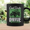 Cool Dads Drive Tractors Farmer Dad Farming On Back Coffee Mugs ...