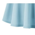 Urban CoCo Women's Flared Stretchy Mini Skater SkirtLight Blue, L ...