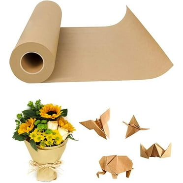 Natural Paper Roll - 36 x 1000 ft, 50lb - Heavyweight Recycled Craft ...
