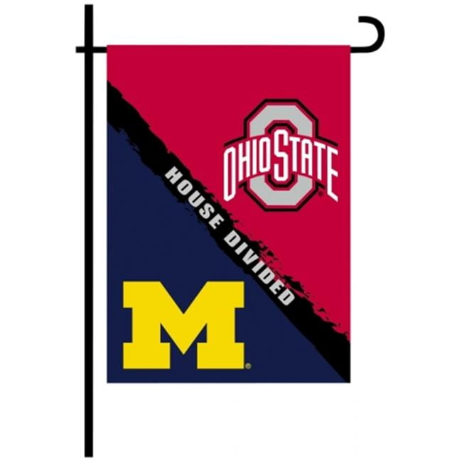 BSI Products 83955 Ncaa Ohio State Buckeyes 2-Sided Garden Flag ...