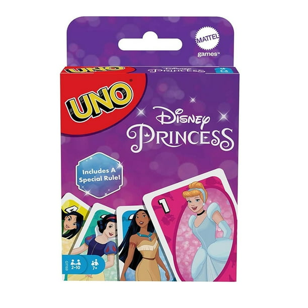 Mattel Games Disney Princess Card Game for Kids and Families, Themed ...