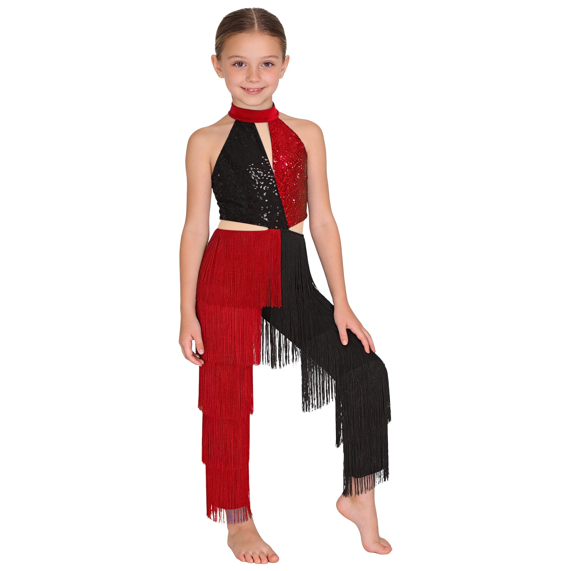 Click here for Manyakai Kids Girls 70s Outfits Latin Tango Dance... prices