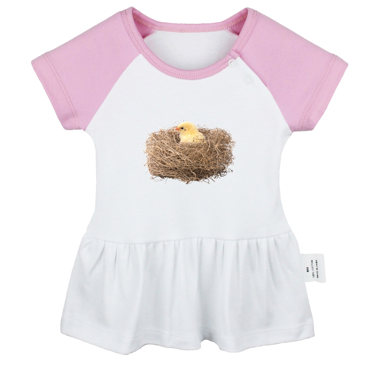 Nature Nest Pattern Dresses For Baby, Newborn Babies Skirts, Infant ...