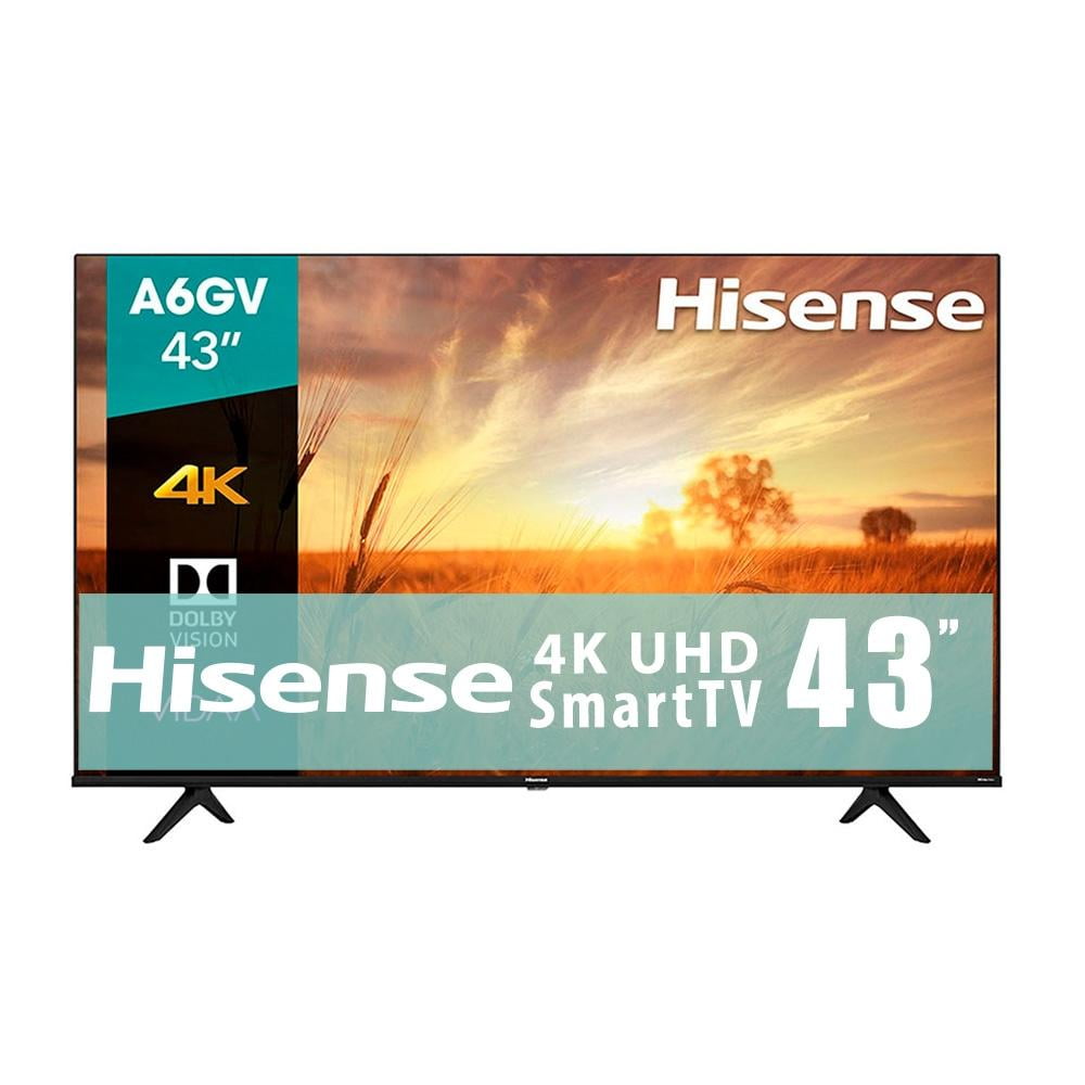 TV Hisense 43 Pulgadas 4K Ultra HD Smart TV LED 43A6GV | Bodega Aurrera ...