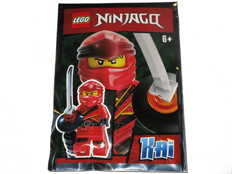 LEGO Ninjago Kai (Legacy, Sons of Garmadon Robe) Minifigure Foil Pack ...