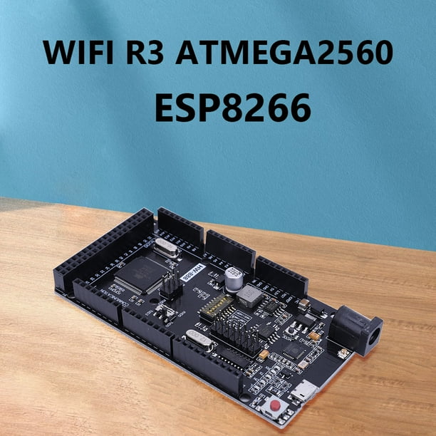 WIFI R3 DQrwqpou ATMEGA2560 + ESP8266 USB-TTL CH340 7-15V Para Arduino Mega NodeMCU | Bodega ...