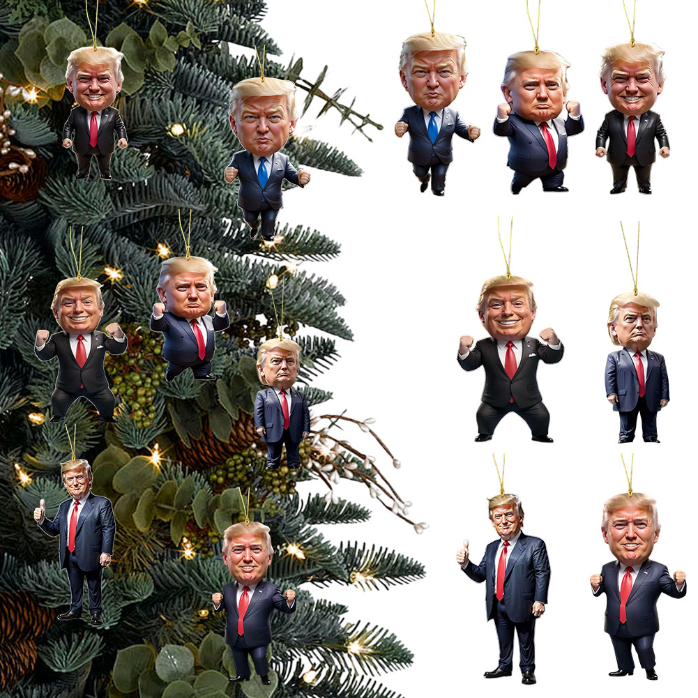 Dibujos Animados Donald Trump para Decoraciones Árboles Navidad ...
