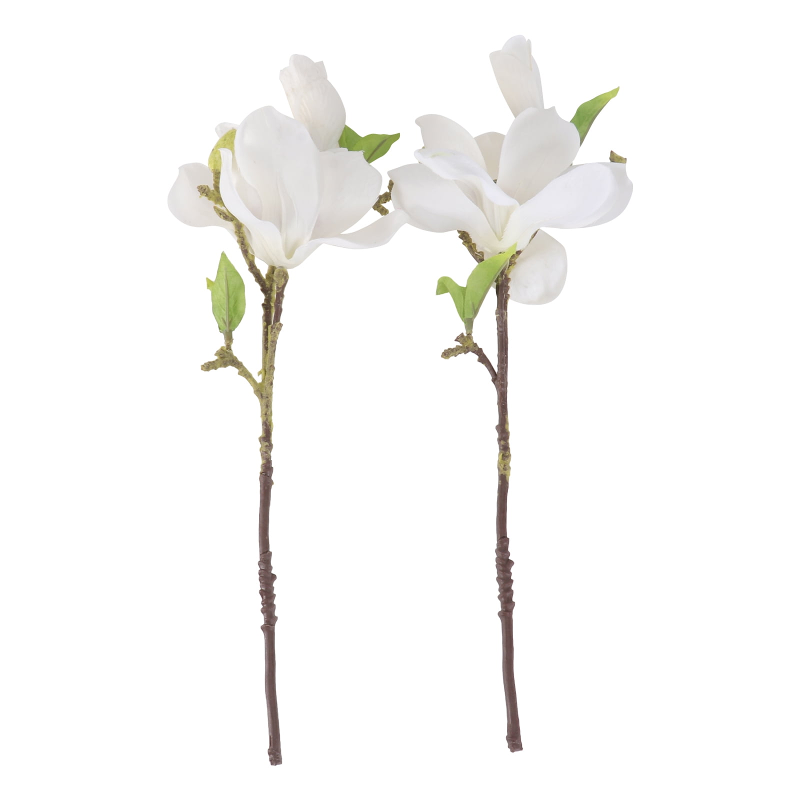 Bestonzon Magnolias Flower Artificial Faux Silk Flowers ...
