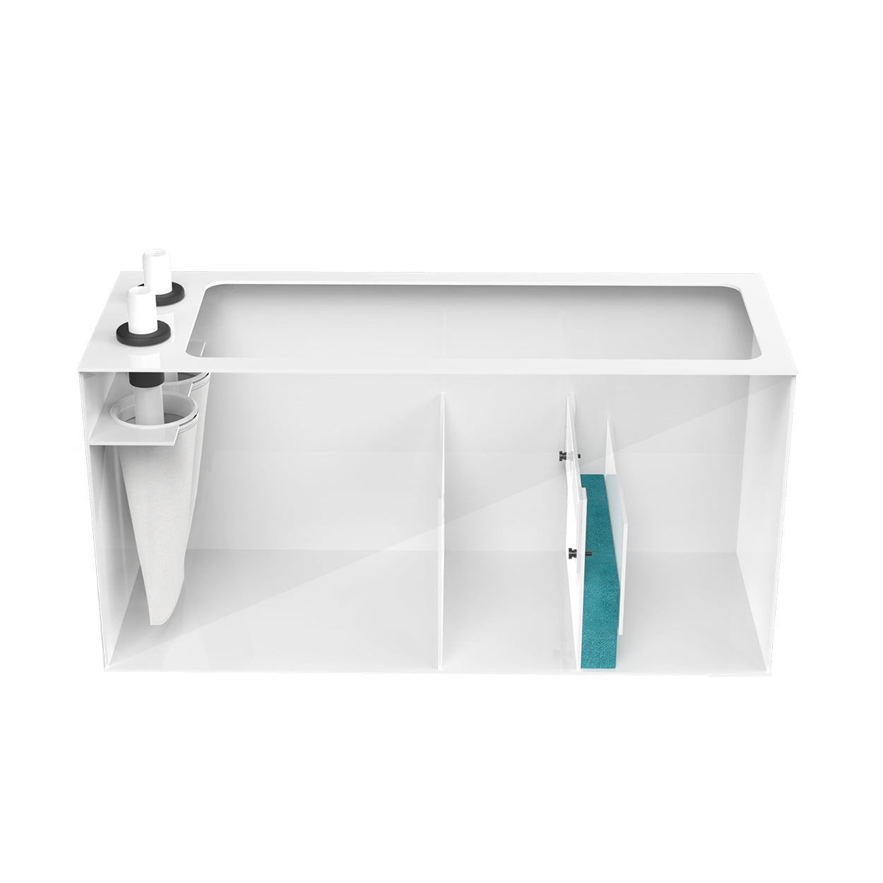 Aquatic Sealife 686038 200 gal Pro Clear Aquatic Systems Ecoreef Sump ...