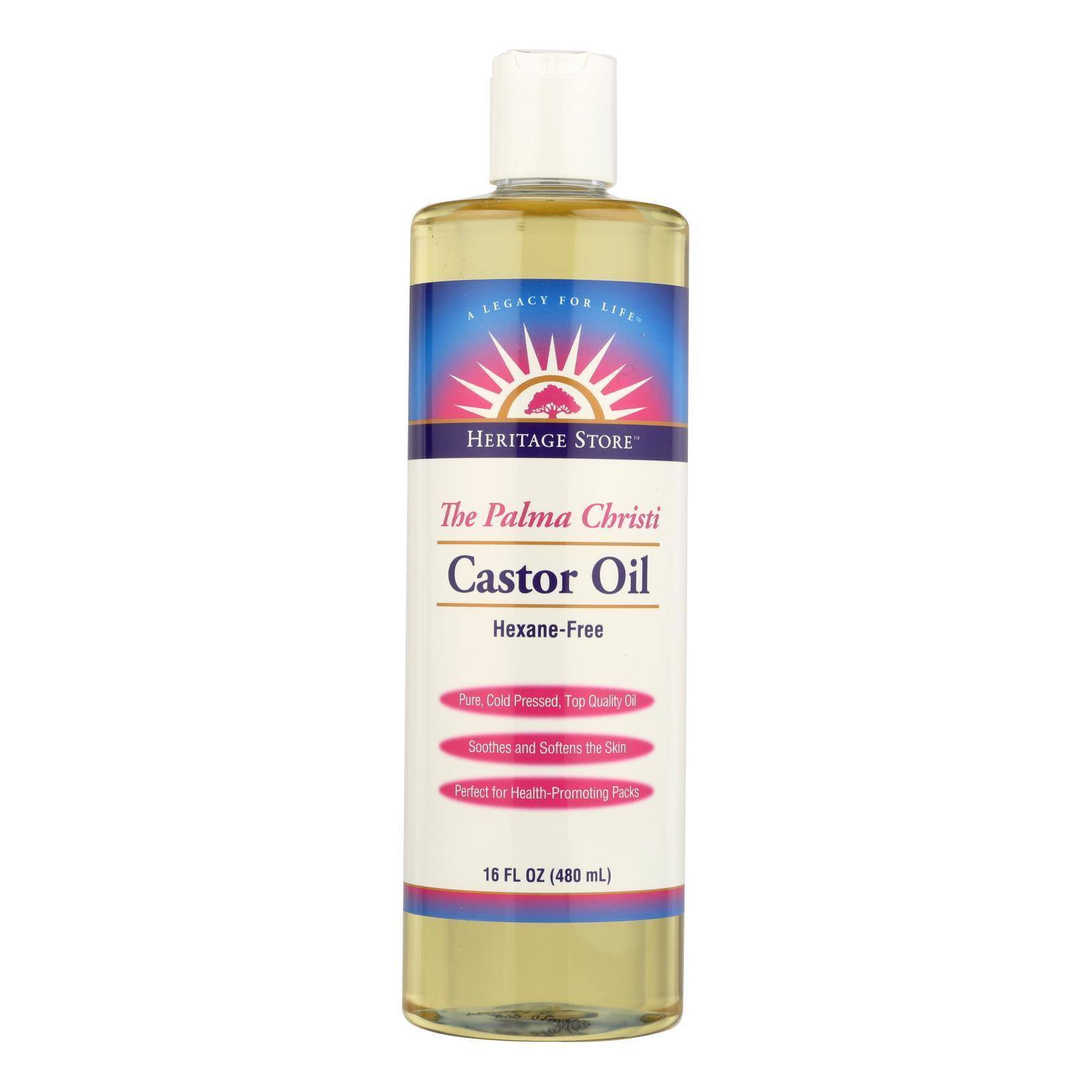 Heritage Products Castor Oil Hexane Free - 16 fl oz - Walmart.com