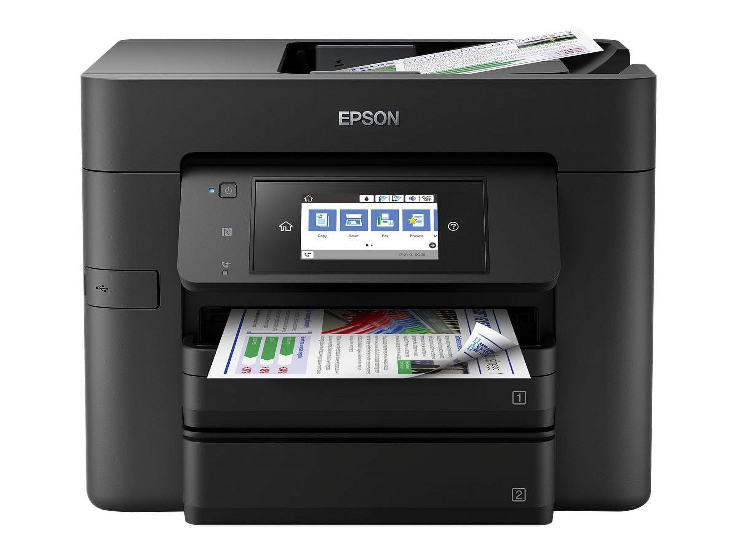 Epson WorkForce Pro WF-4740 - Multifunction printer - color - ink-jet ...