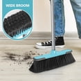 Indoor Broom,Soft Bristle Heavy-Duty Broom for Sweeping Concrete ...