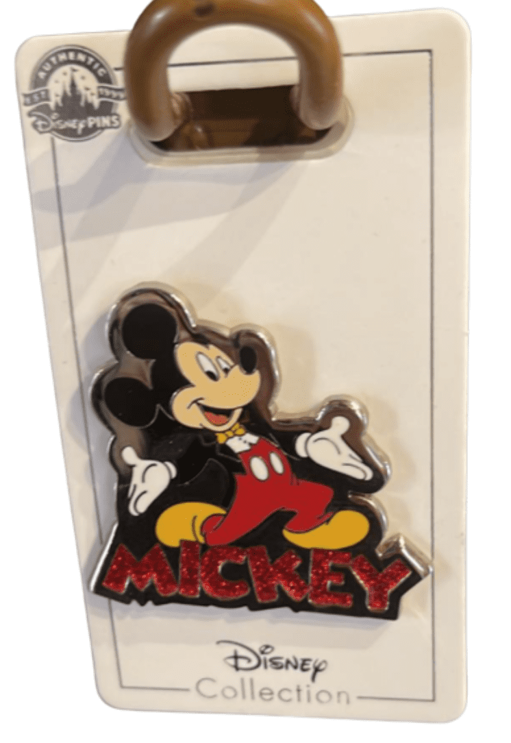 Disney Parks Mickey Mouse Sign Show Pin New With Card - Walmart.com