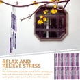 Raindrops Wind Chime Tube Aluminium 40Pcs 3.1In - Walmart.com