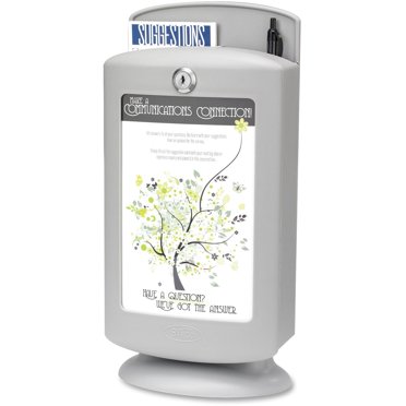 Safco, SAF4237NA, Bamboo Suggestion Box, 1 Each, Natural - Walmart.com