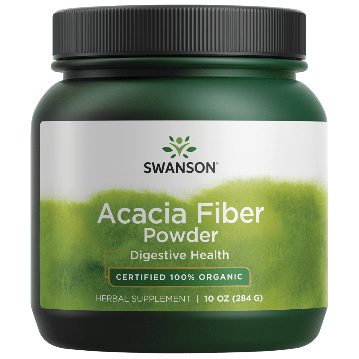 Swanson Acacia Fiber Powder - Certified 100% Organic 10 oz Powder ...