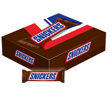 Snickers 2-To-Go Bars, 3.29 oz, 24 count - Walmart.com