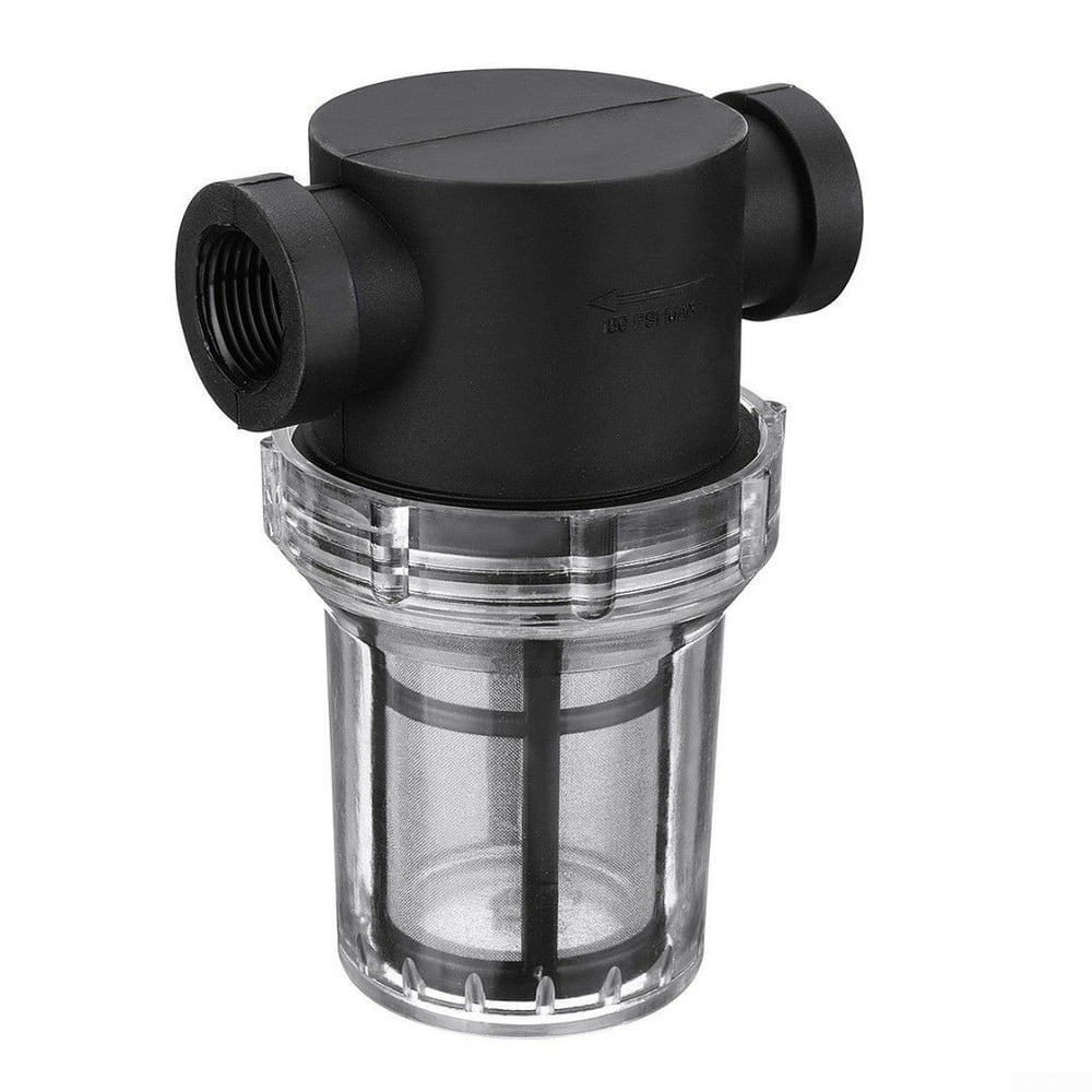 Water Pump Filter Inline Mesh Strainer Garden Irigation Interface Pipe
