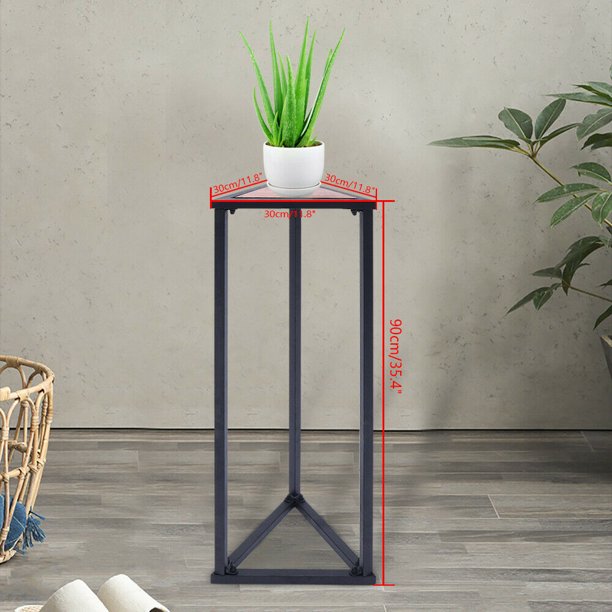 Triangular Iron Plant Stand Shelves, Flower Pot Stand Planter for ...
