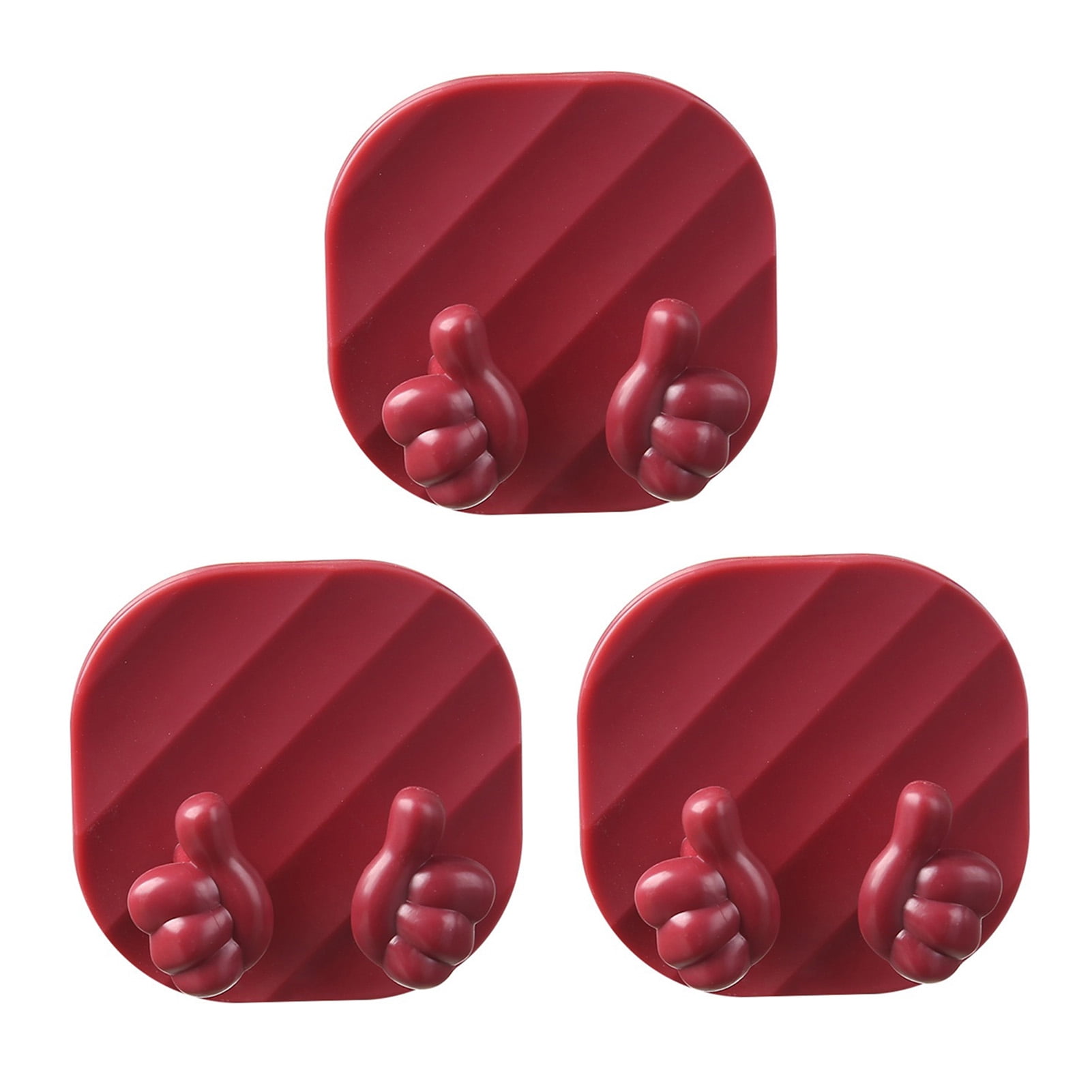 Creative Shape Power Cord Hooks - 3Pcs, Punch-free, Self Adhesive, Good ...