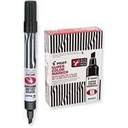 Pilot Razor Point II Super Fine Marker Pen, Black Ink, .2mm, Dozen ...