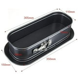 Oval Springform Pan, 12 inch, Non-Stick Baking Pan with Removable ...