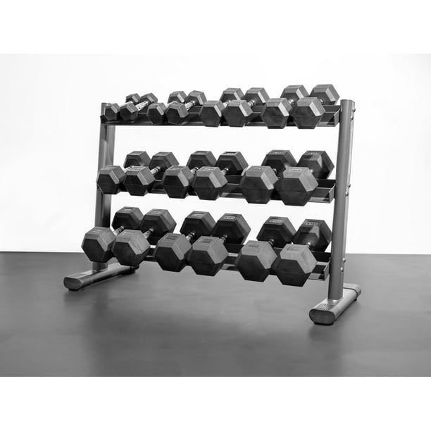 Dumbbell Set With Rack