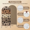 Brown Dog Paws 4FT Arch Backdrop Covers, Farmhouse Vintage Modern Khaki ...