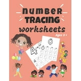 number tracing worksheets Ages 3+ : trace numbers practice workbook for ...